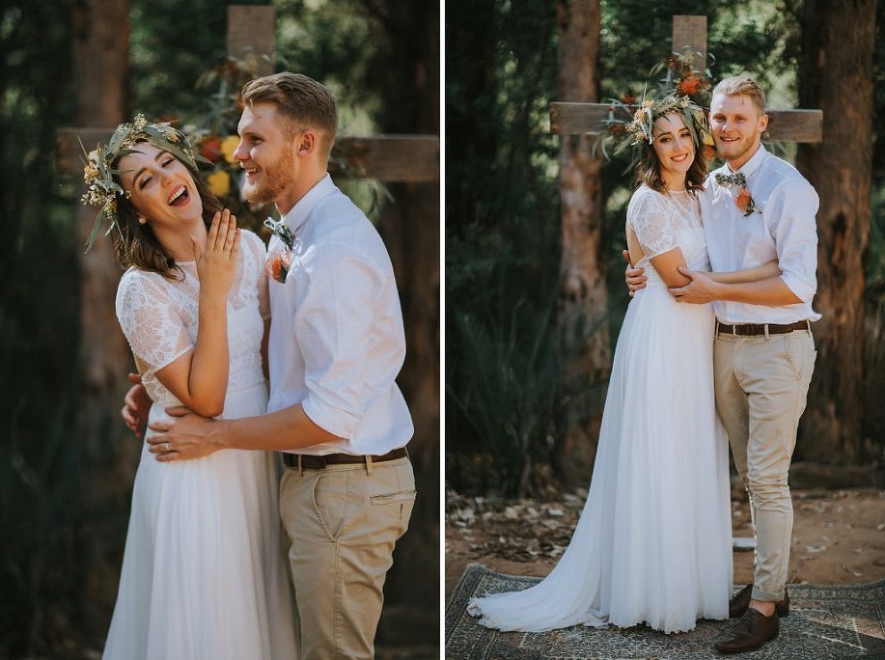 LENAE + JAYMEN | NANGA BUSH CAMP WEDDING - Kate Drennan Photography