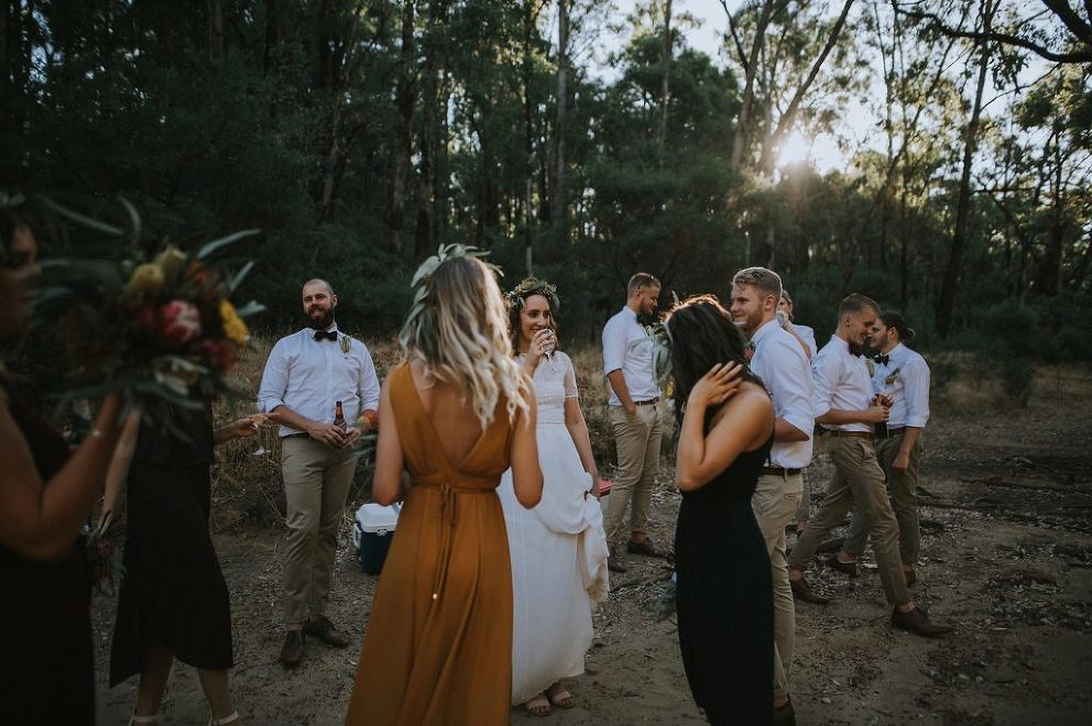 LENAE + JAYMEN | NANGA BUSH CAMP WEDDING - Kate Drennan Photography