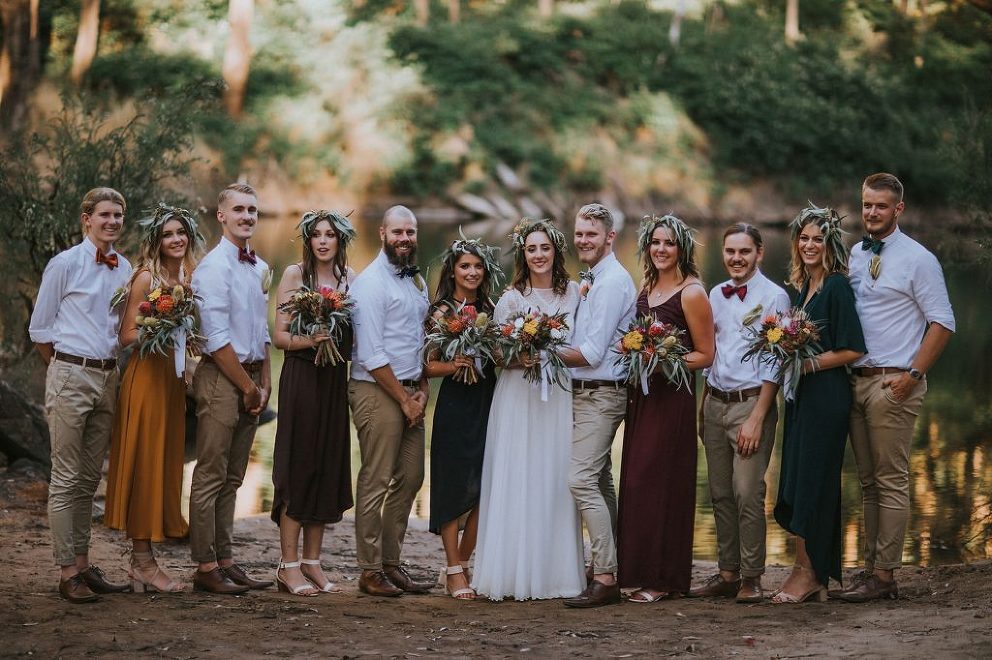 LENAE + JAYMEN | NANGA BUSH CAMP WEDDING - Kate Drennan Photography