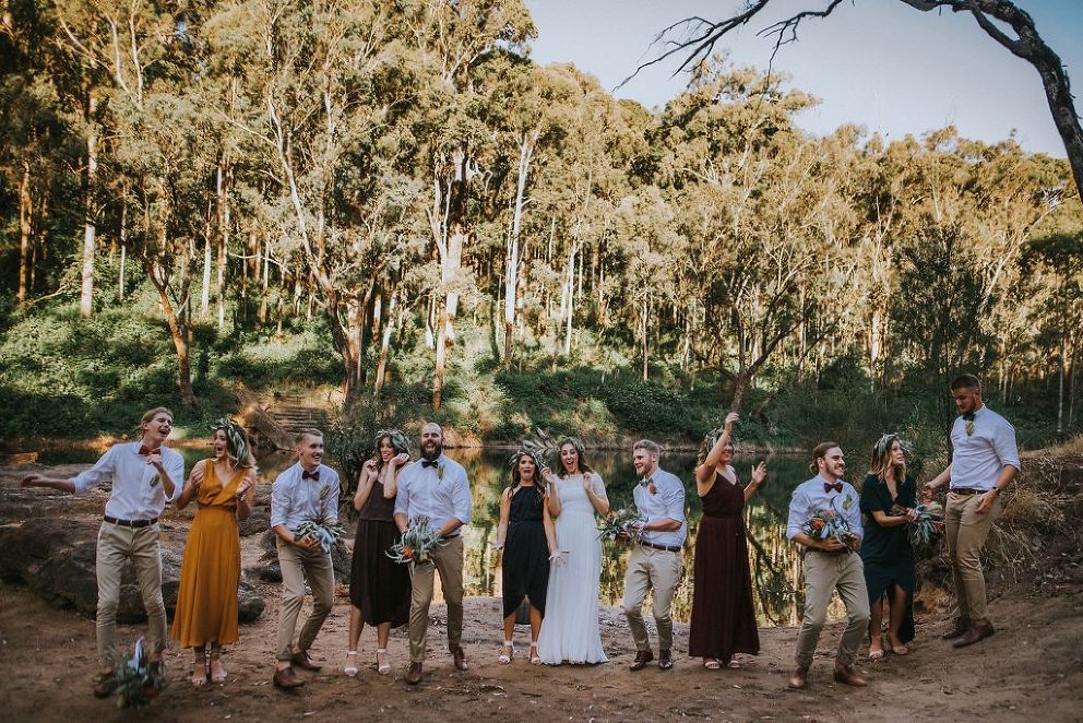 LENAE + JAYMEN | NANGA BUSH CAMP WEDDING - Kate Drennan Photography