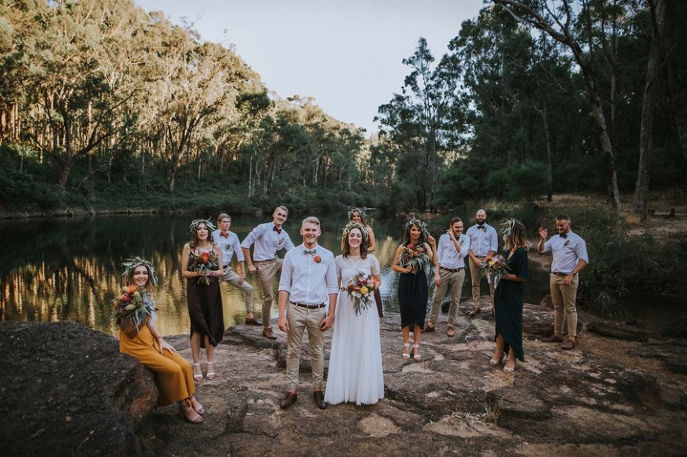 LENAE + JAYMEN | NANGA BUSH CAMP WEDDING - Kate Drennan Photography