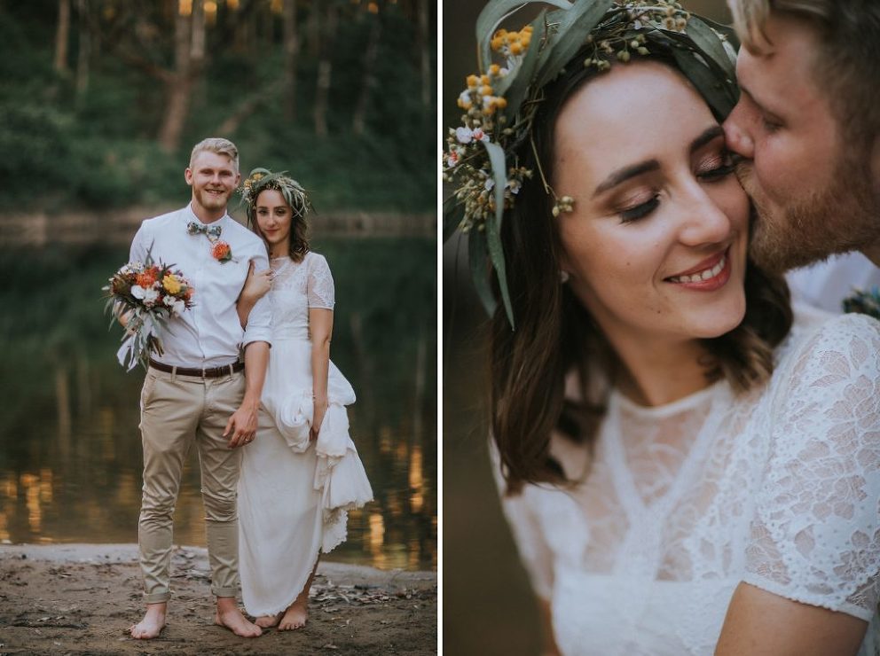 LENAE + JAYMEN | NANGA BUSH CAMP WEDDING - Kate Drennan Photography