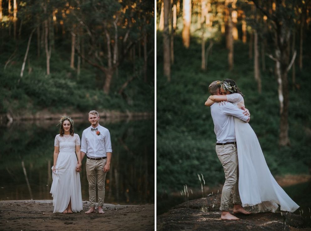 LENAE + JAYMEN | NANGA BUSH CAMP WEDDING - Kate Drennan Photography