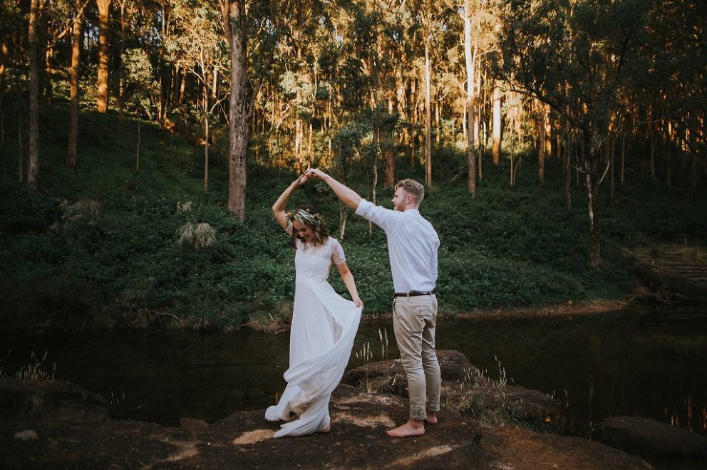 LENAE + JAYMEN | NANGA BUSH CAMP WEDDING - Kate Drennan Photography