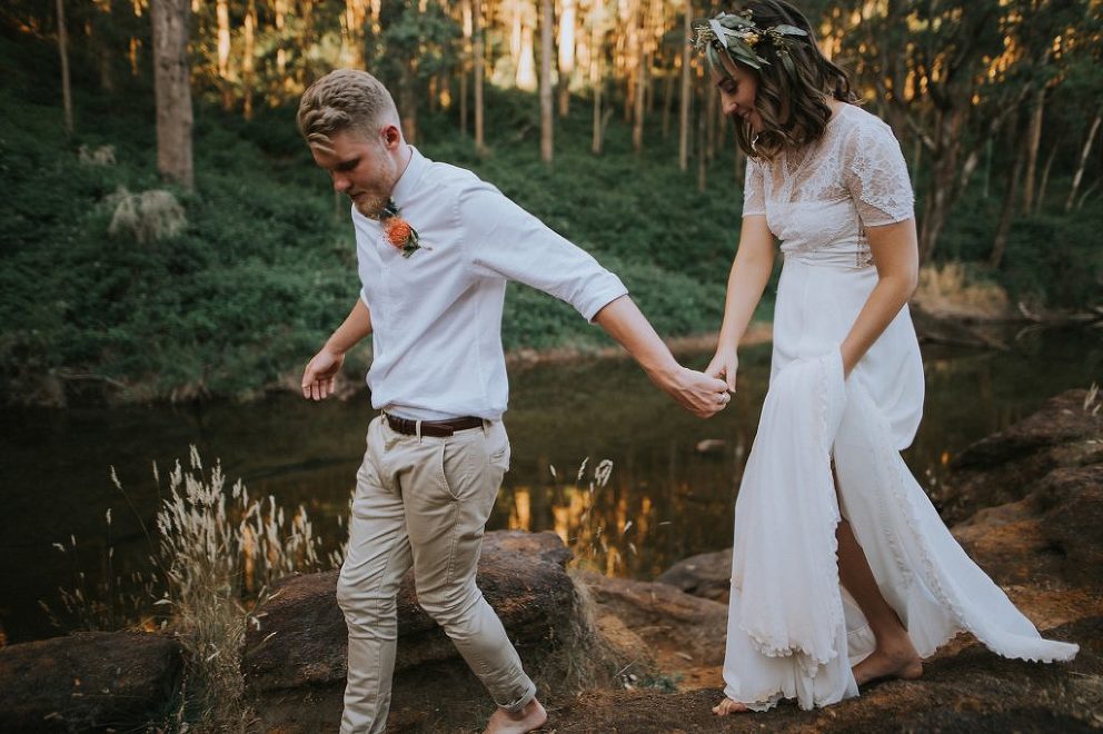 LENAE + JAYMEN | NANGA BUSH CAMP WEDDING - Kate Drennan Photography