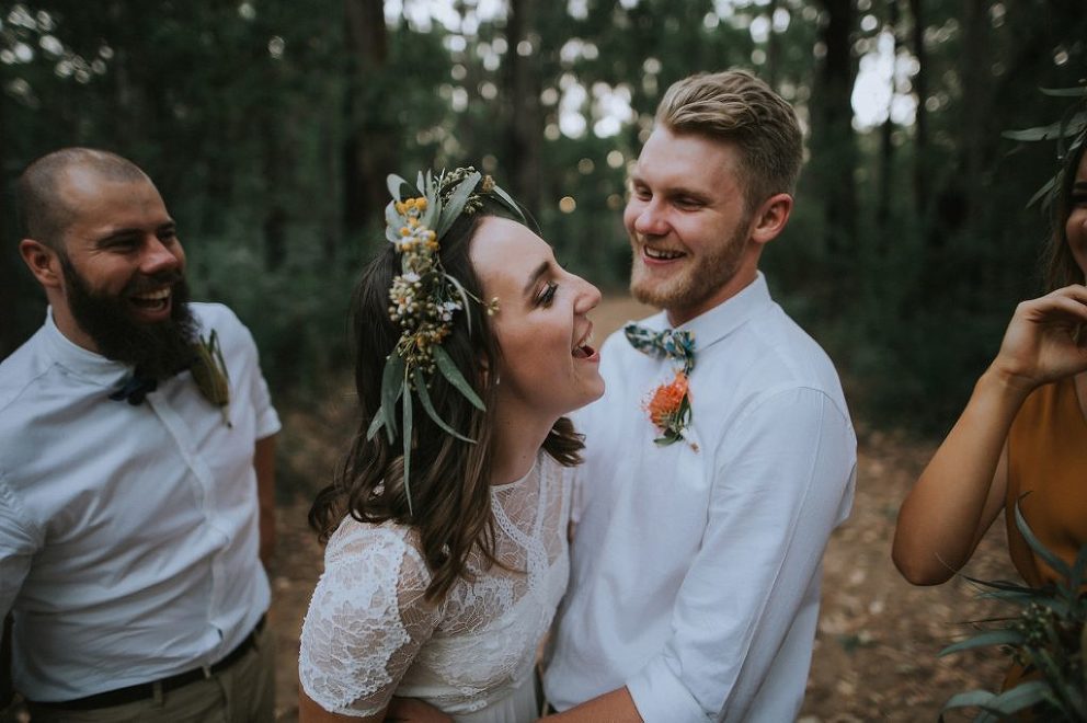 LENAE + JAYMEN | NANGA BUSH CAMP WEDDING - Kate Drennan Photography