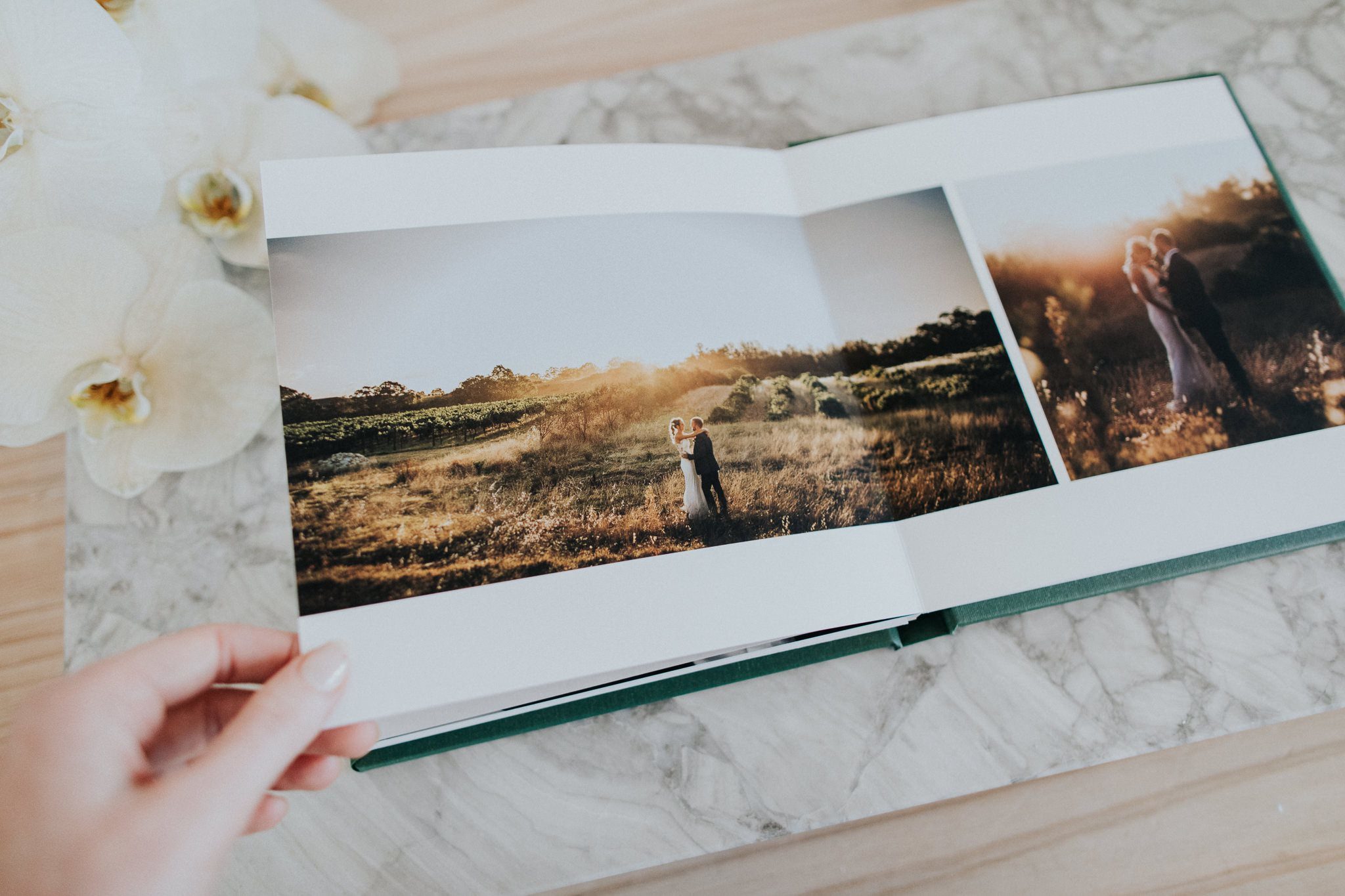 FINE ART WEDDING ALBUMS - Kate Drennan Photography