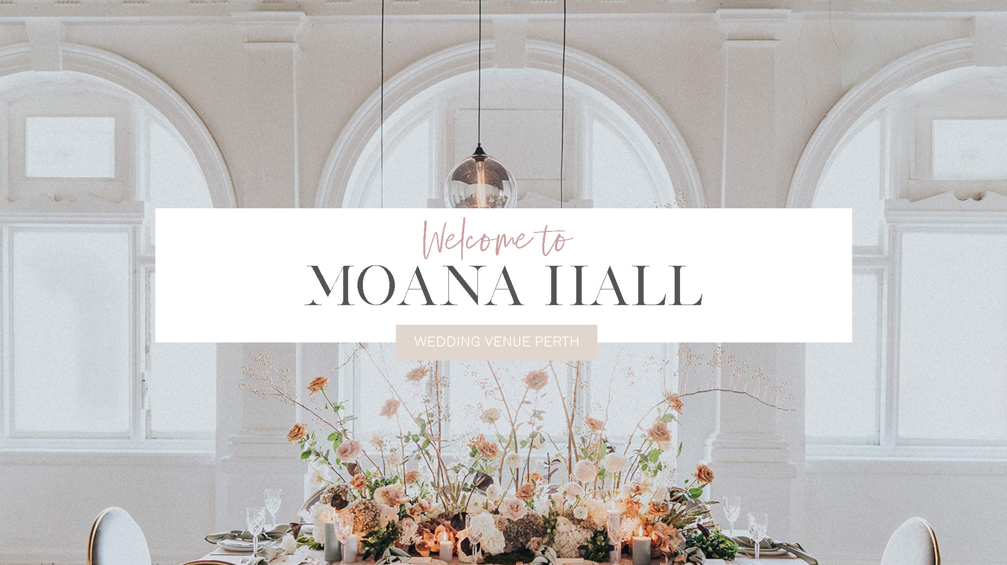 Moana Hall wedding venue Perth - Kate Drennan Photography